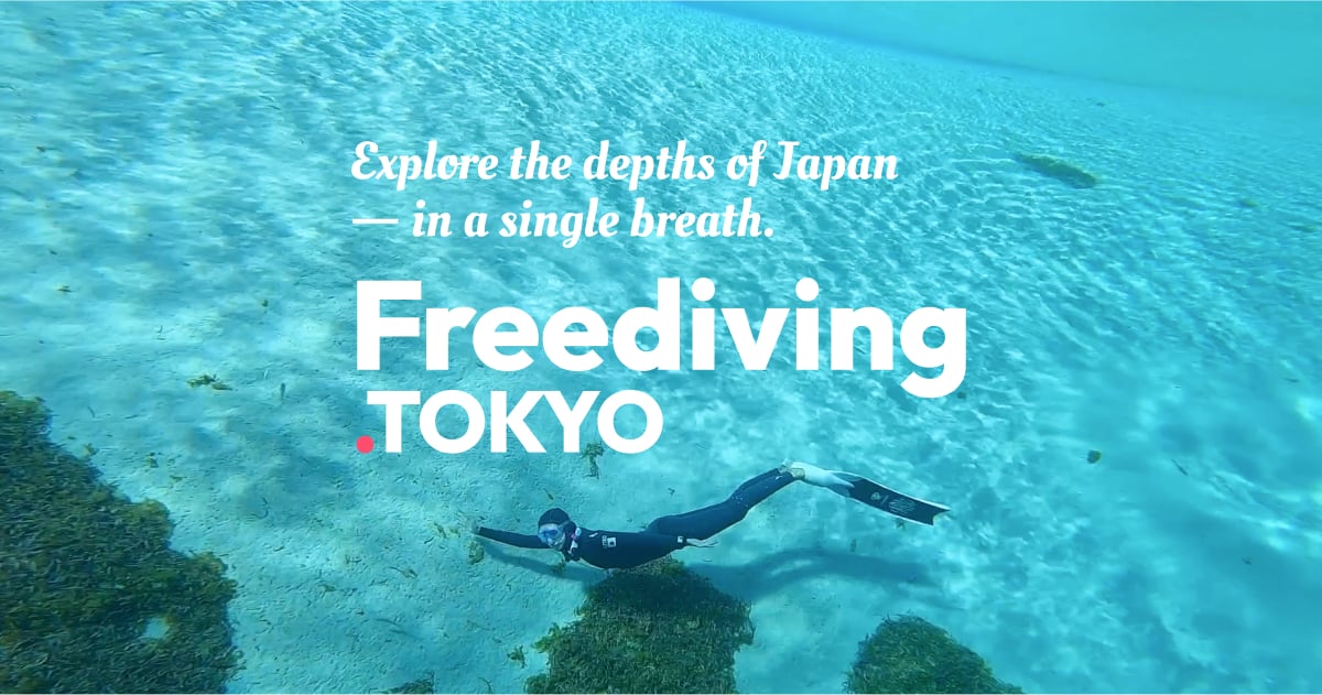 Freediving.TOKYO - Explore the depths of Japan in a single breath